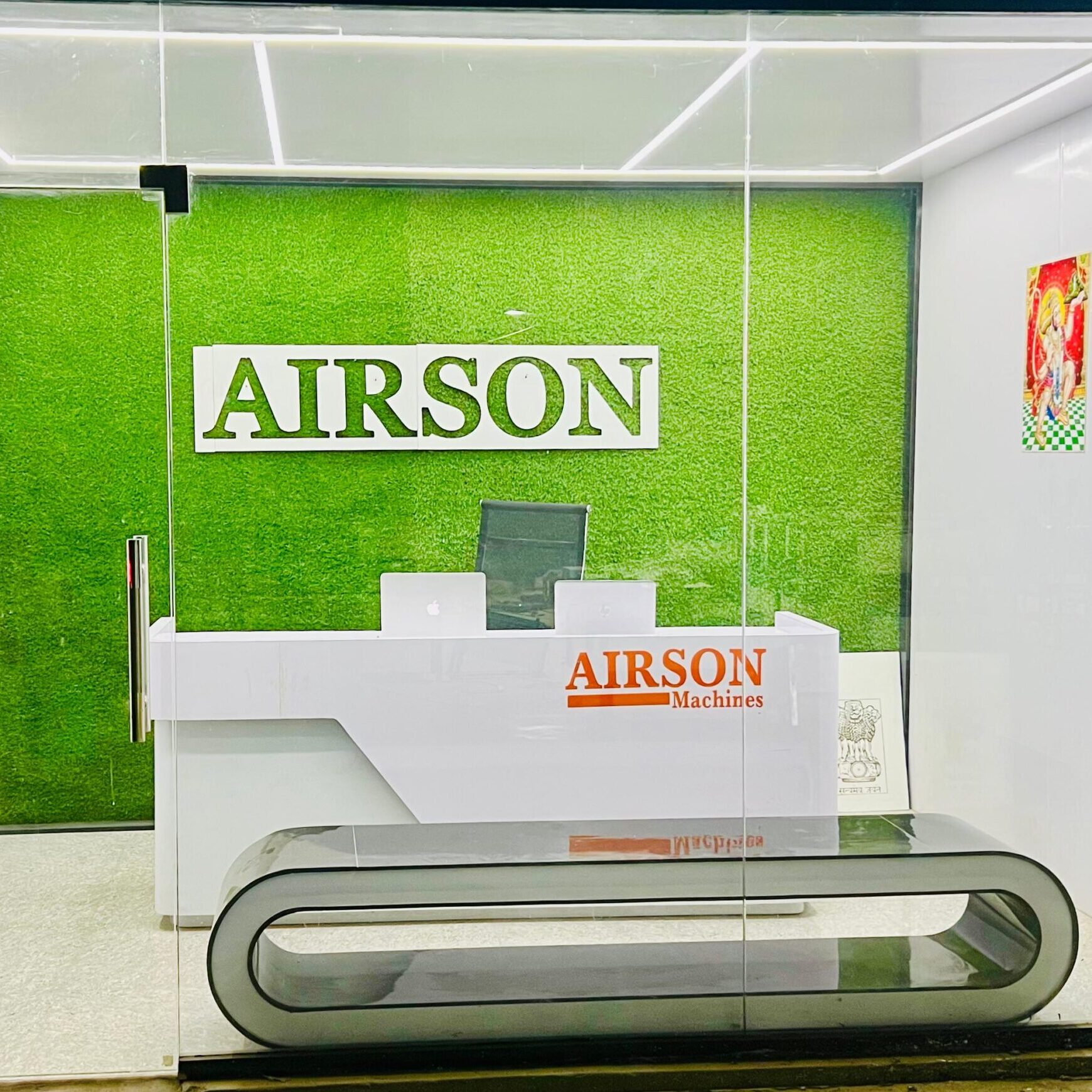 About - Airson Machine